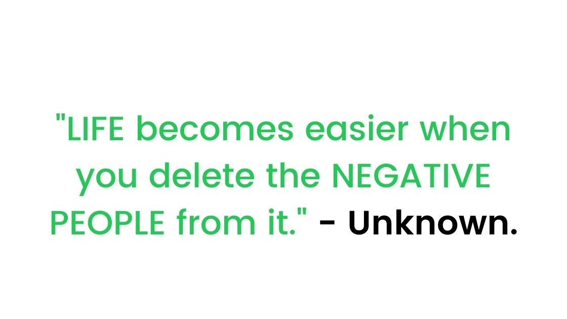 17 + Powerful Quotes About Negative Energy Images - BigBrainCoach
