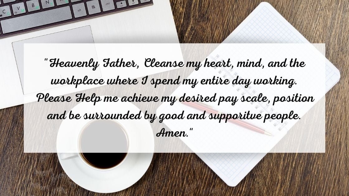 9 + Powerful Morning Prayer For Protection At Work