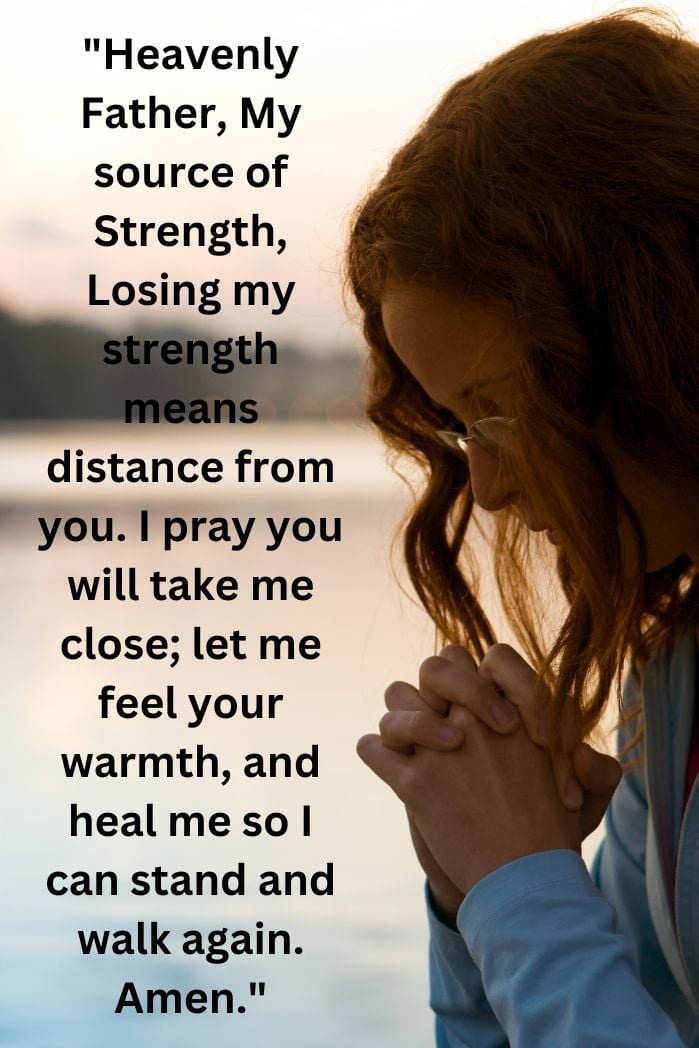 Inspiring And Powerful Prayer For Strength And Guidance With Images
