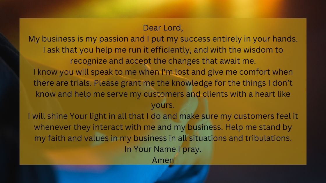 7+ Miracle Prayer For Business Growth