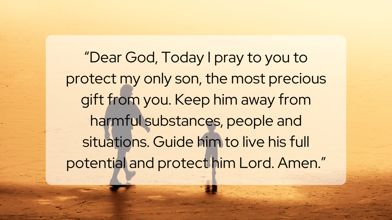7 Powerful Protection Prayer For My Son