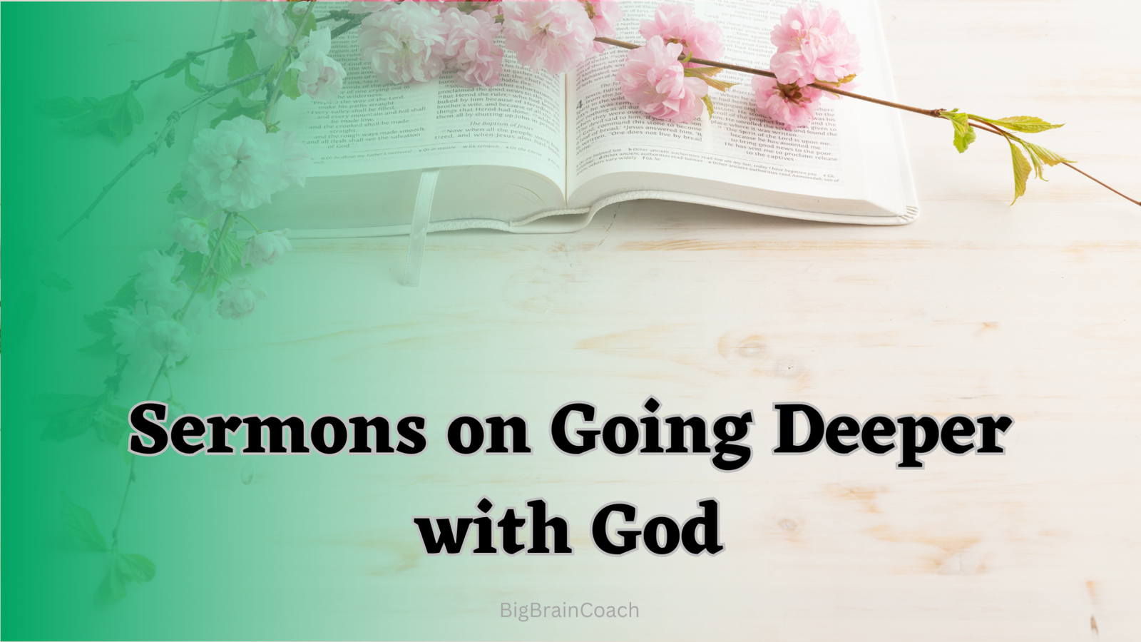 10 Powerful Sermons On Going Deeper With God